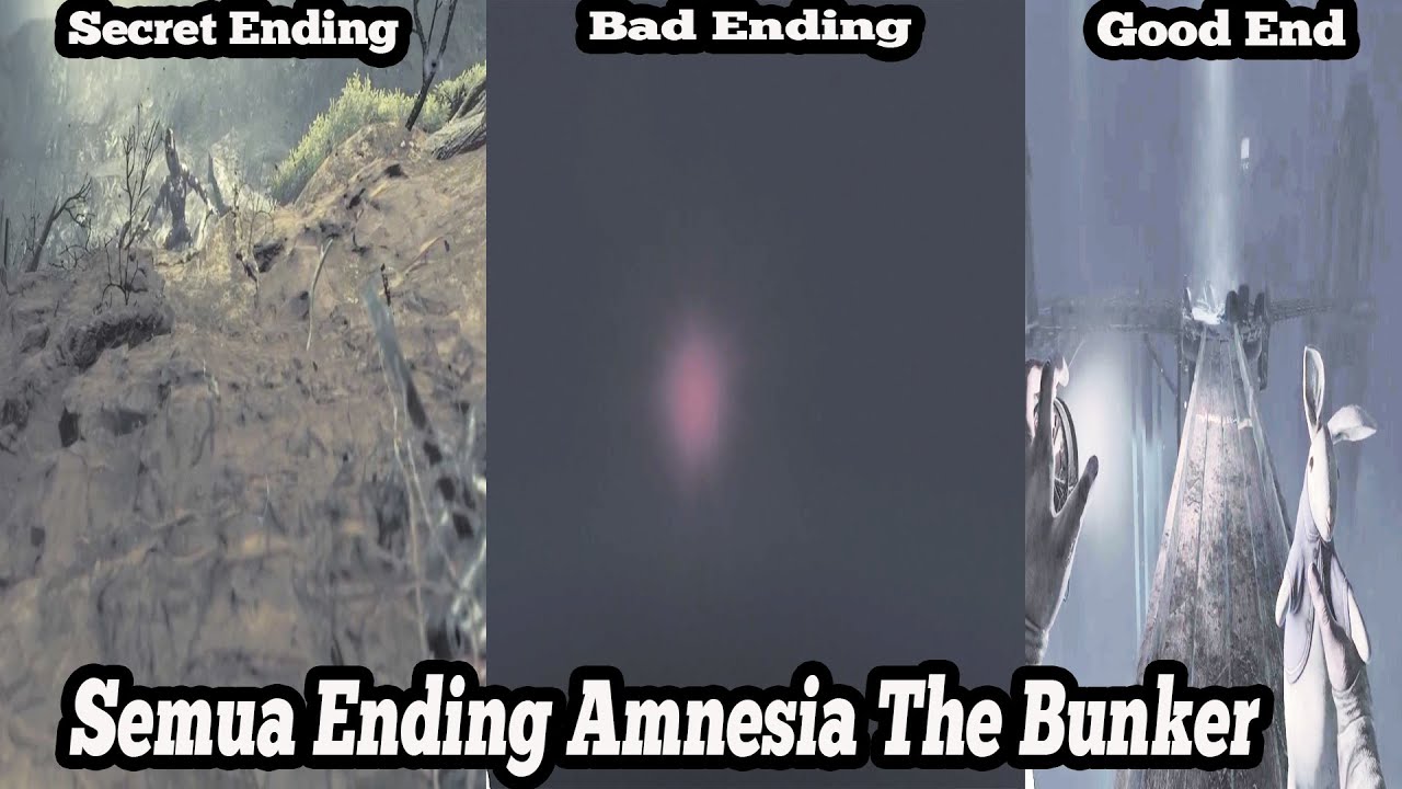 Amnesia The Bunker All Ending - God Ending,Bad Ending,Secret Ending ...