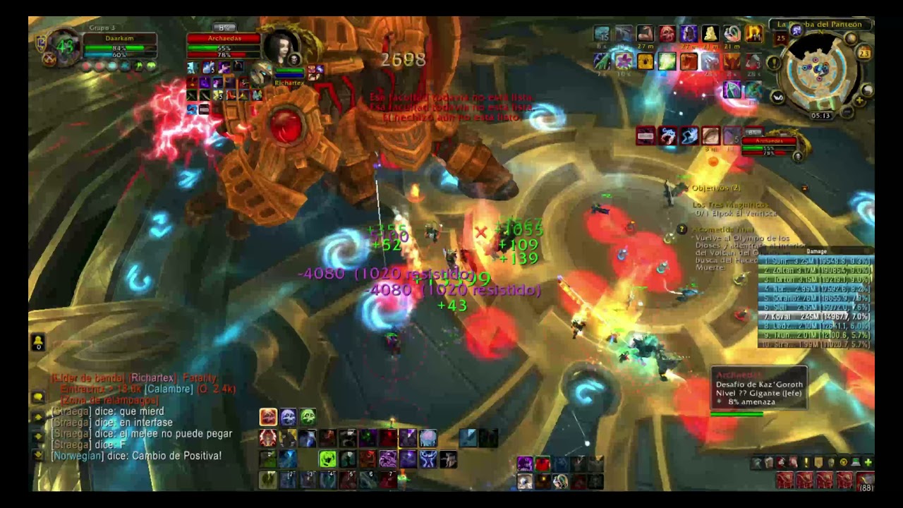 Archaedas - 2 Boss Prueba de Panteón - WoW Vendetta - YouTube