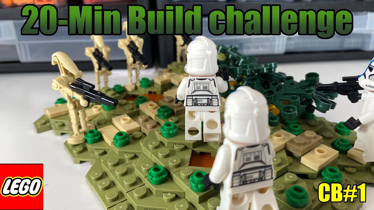 I did a 20-minute BUILD CHALLENGE! | Clone build - YouTube