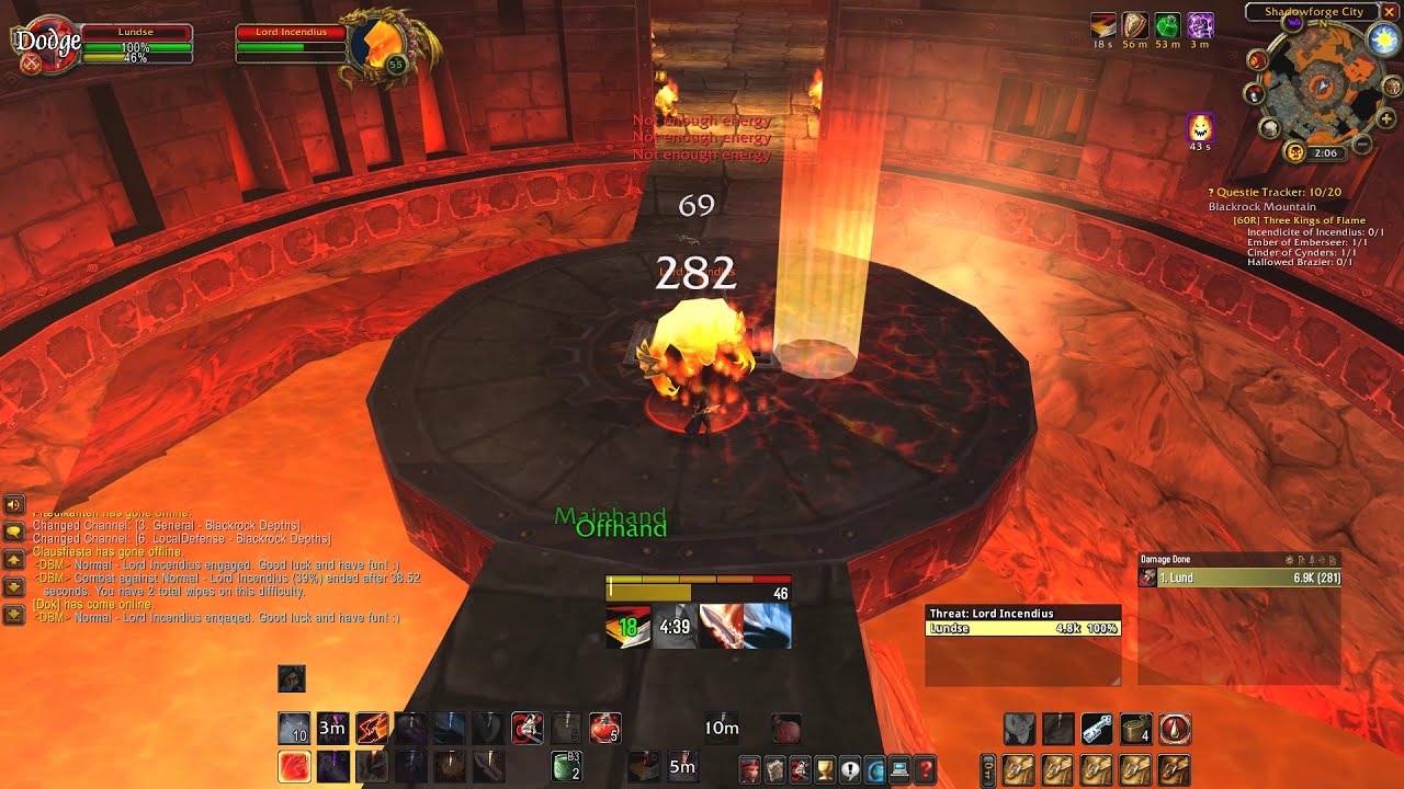 WoW Classic: Solo Lord Incendius as a Rogue - YouTube