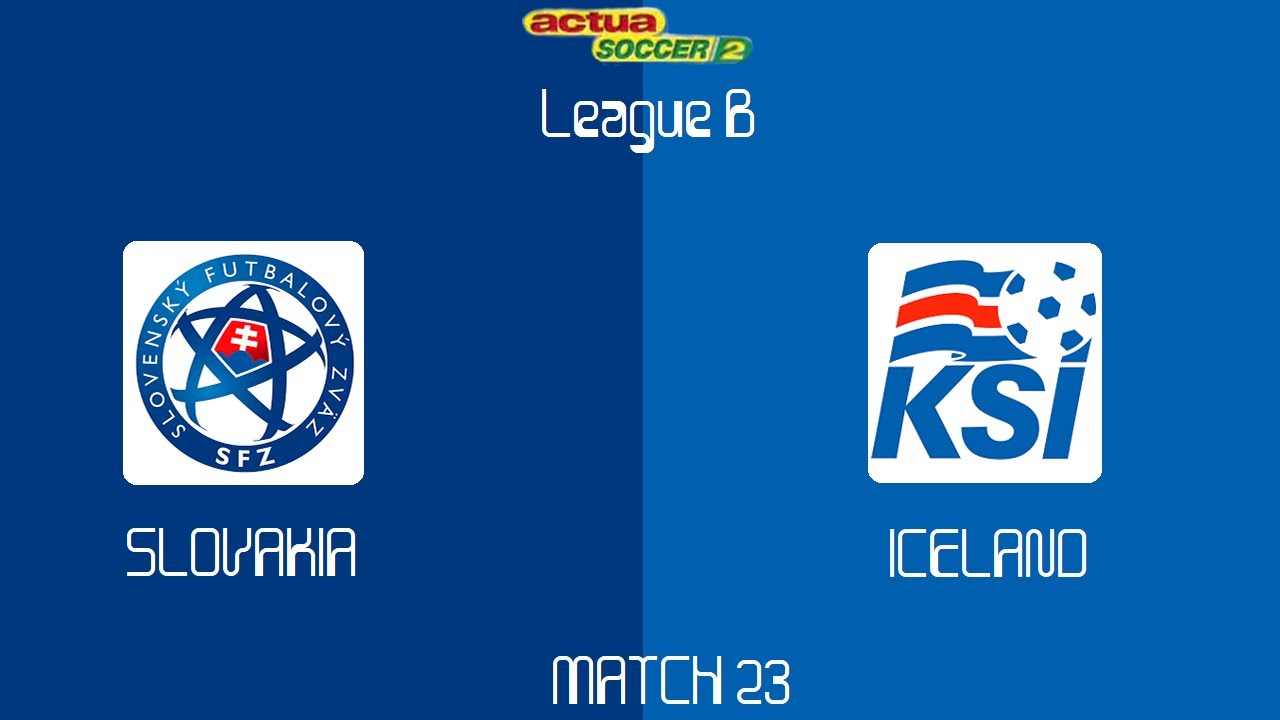 AS2 League B - Match 23: Slovakia v. Iceland - YouTube