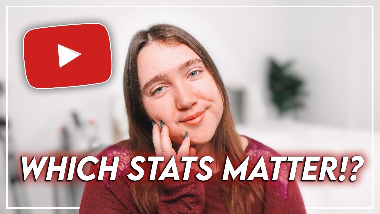YouTube Stats EVERY New YouTuber Should Check On 📈 - YouTube