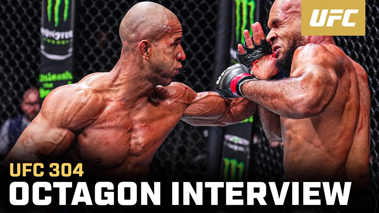 Gregory Rodrigues Octagon Interview | UFC 304 - YouTube