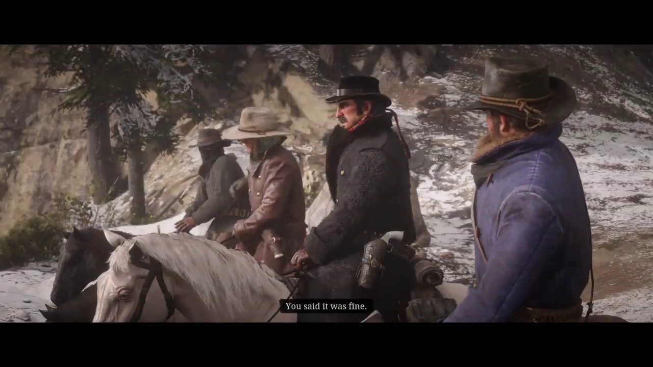 Red Dead Redemption 2 Train Heist| First Person POV - YouTube