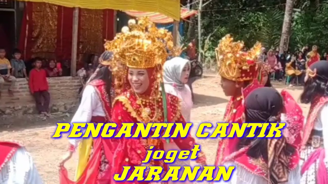 pengantin cantik joget jaranan [[MANUNGGAL KARYA]] - YouTube