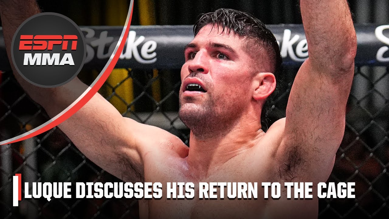 Vicente Luque describes his recovery from a brain hemorrhage, strategy ...