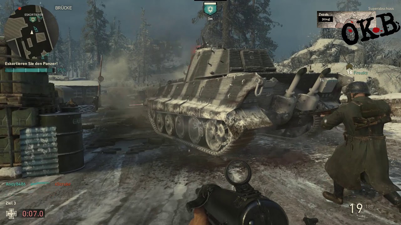 COD WW2 Multiplayer Krieg Gameplay - YouTube