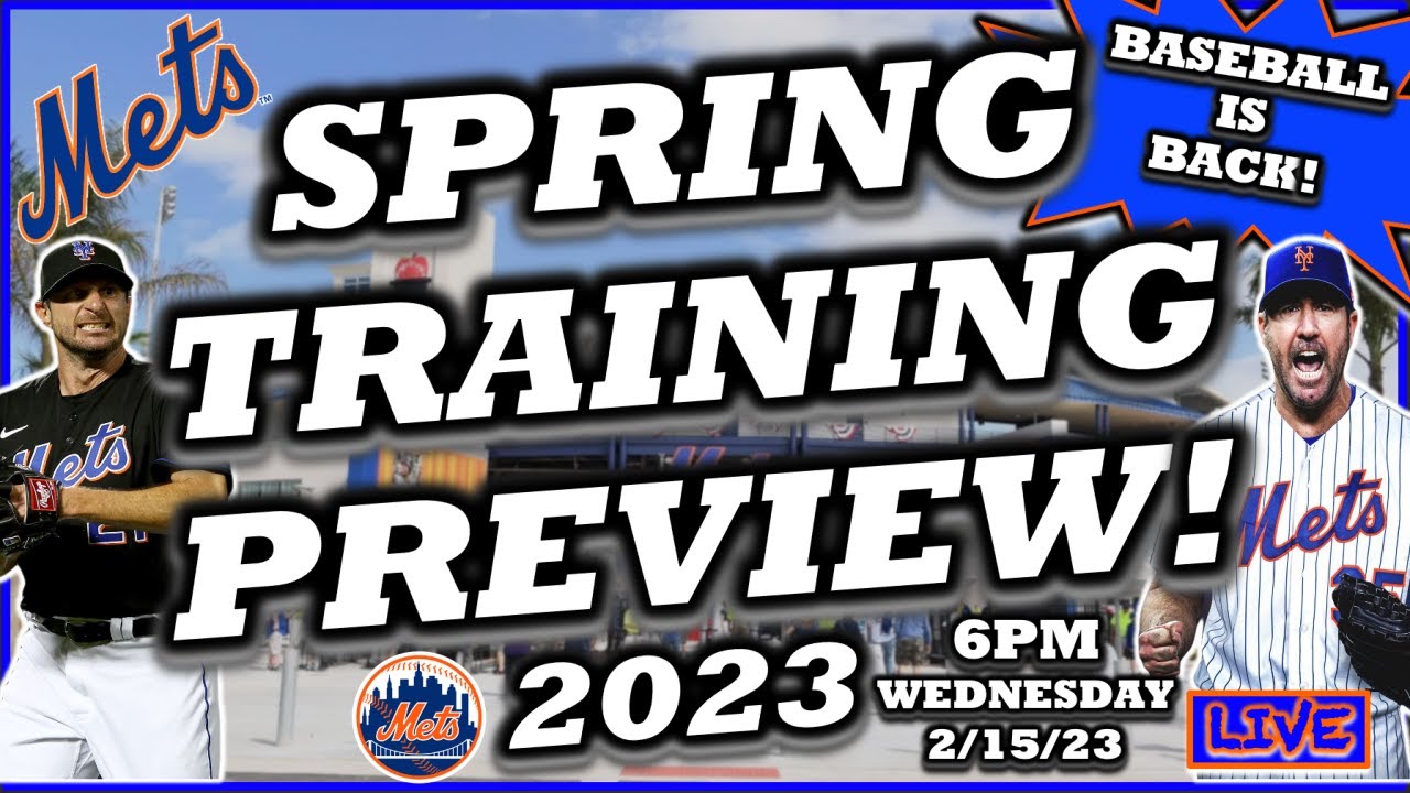 Mets SPRING TRAINING Preview 2023! | Mets News | Mets Rumors | New York ...