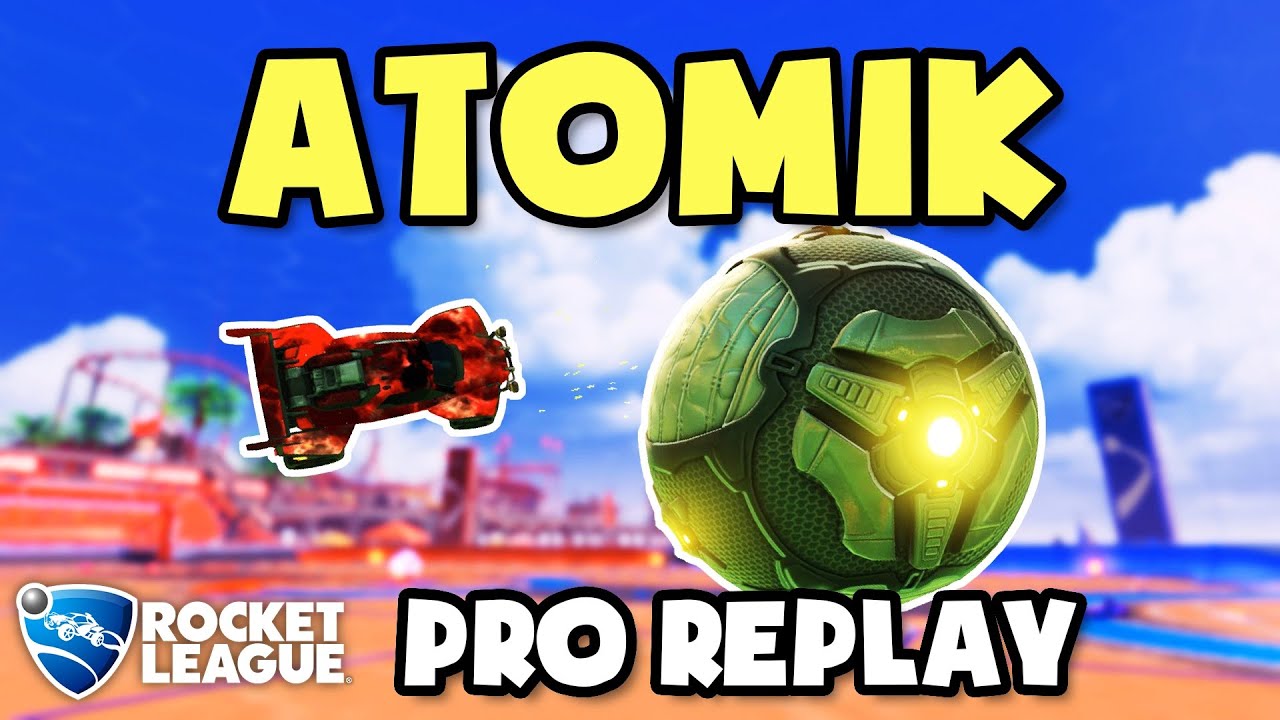 AtomiK Pro Ranked 3v3 POV #75 - Rocket League Replays - YouTube