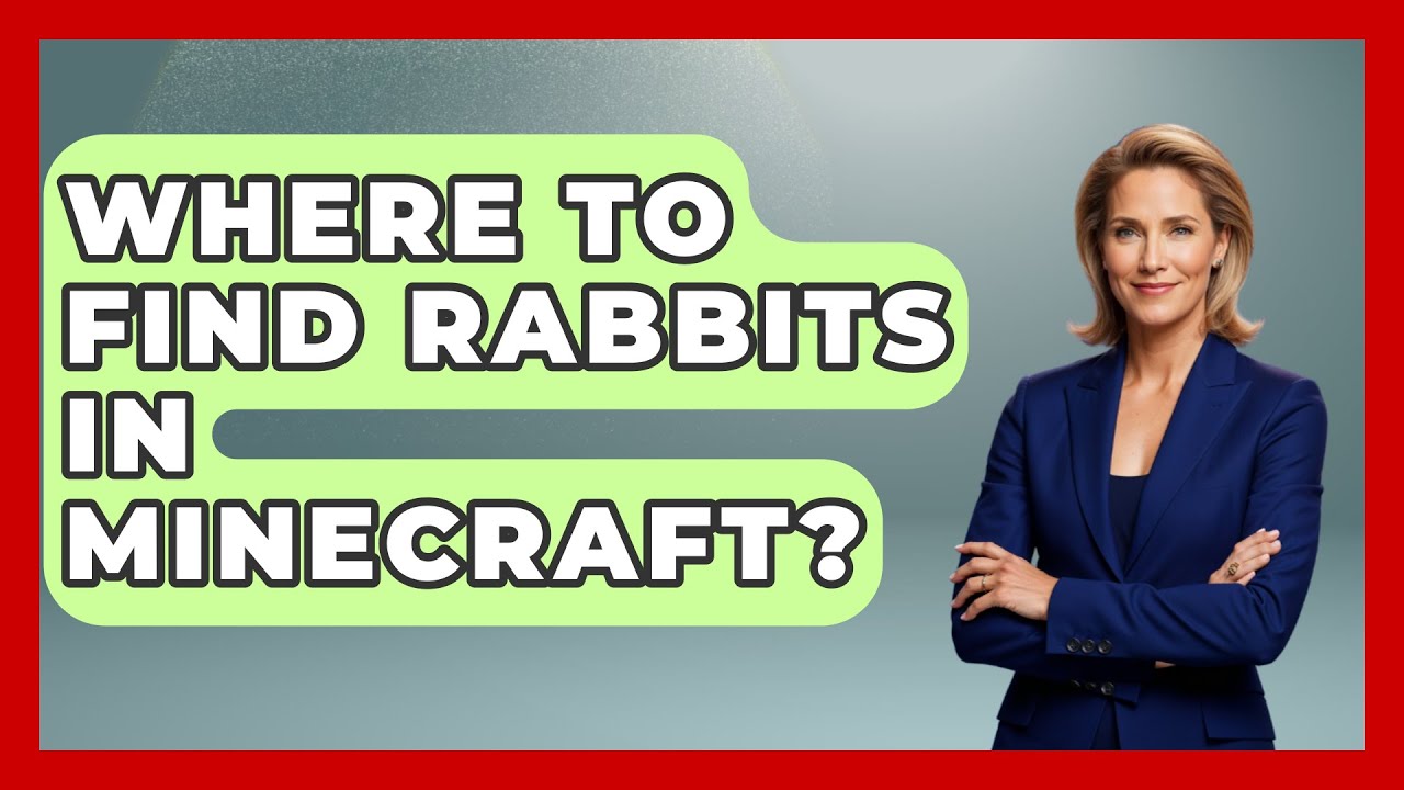 Where To Find Rabbits In Minecraft? - Video Gamers Vault - YouTube