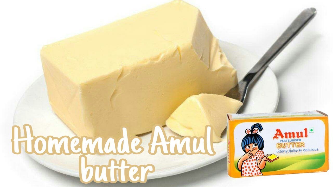 How to Make Butter - Homemade Butter Recipe Video - Make butter at home ...