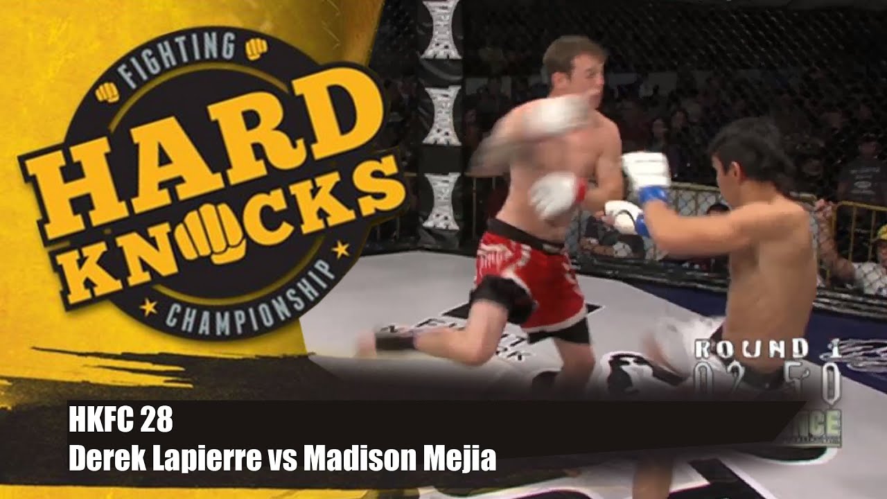 Derek Lapierre vs Madison Mejia | MMA | Hard Knocks Fighting ...