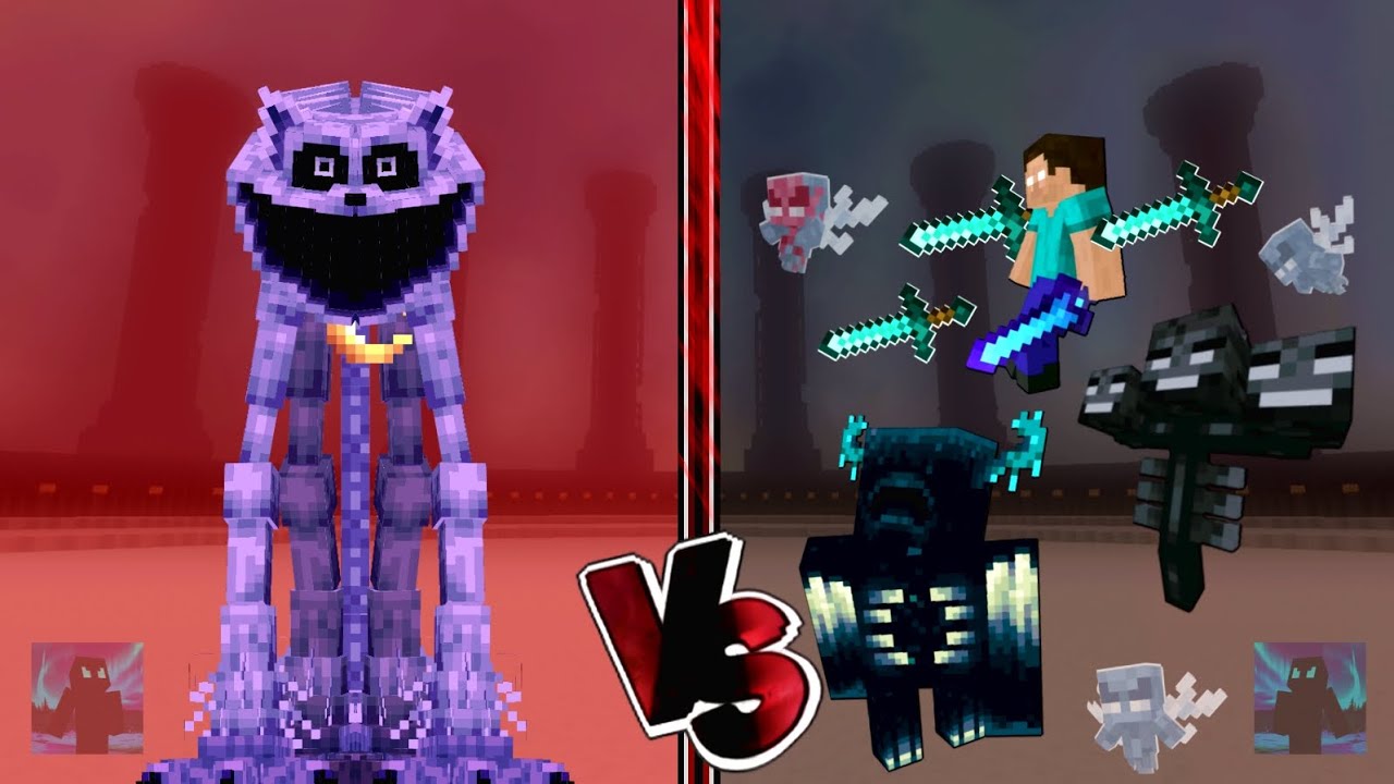 CATNAP vs ALL MOBS x1 | Minecraft Mob Battle | Mob Battle - YouTube