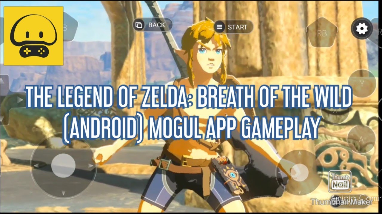 THE LEGEND OF ZELDA: BREATH OF THE WILD (ANDROID) MOGUL CLOUD GAME APP GAMEPLAY - YouTube