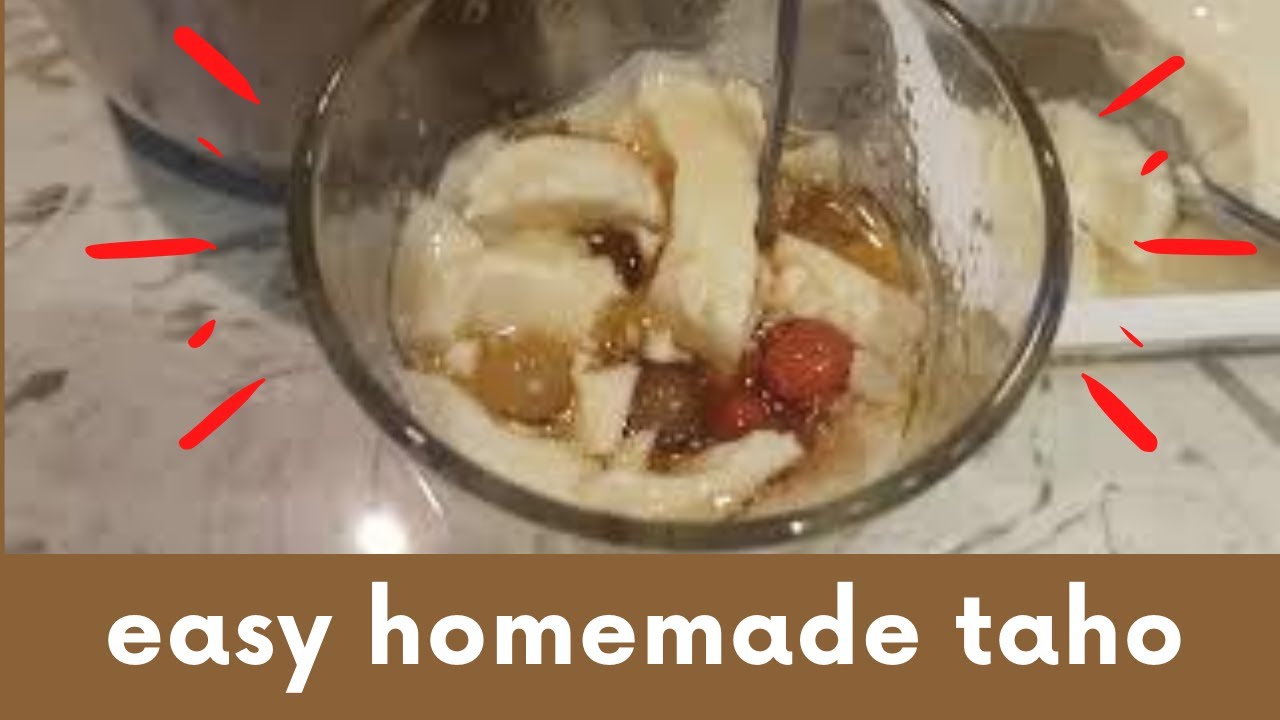 HOW TO PREPARE TAHO - EASY RECIPE | Filipino Life in Canada - YouTube