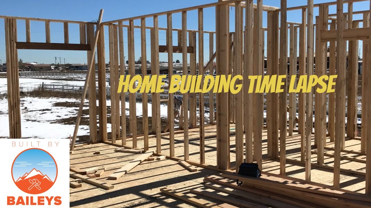 Story of a Home Build: Time Lapse Of A Custom Home Build - YouTube