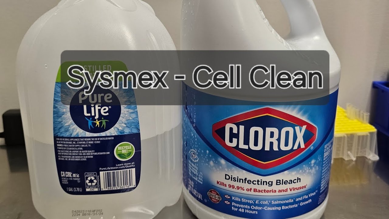 Sysmex - Mixing Cell Clean - YouTube