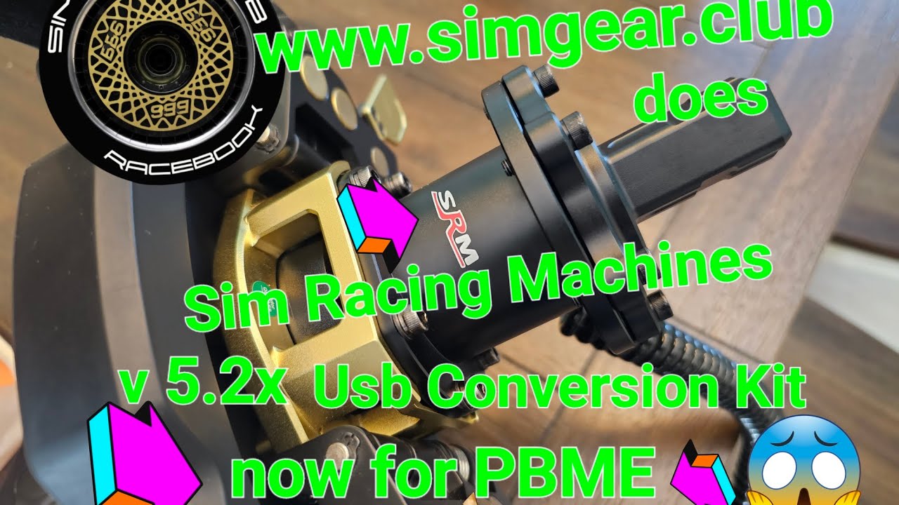 Sim Racing Machines 5.2x Usb Conversion for Fanatec wheel, now ...