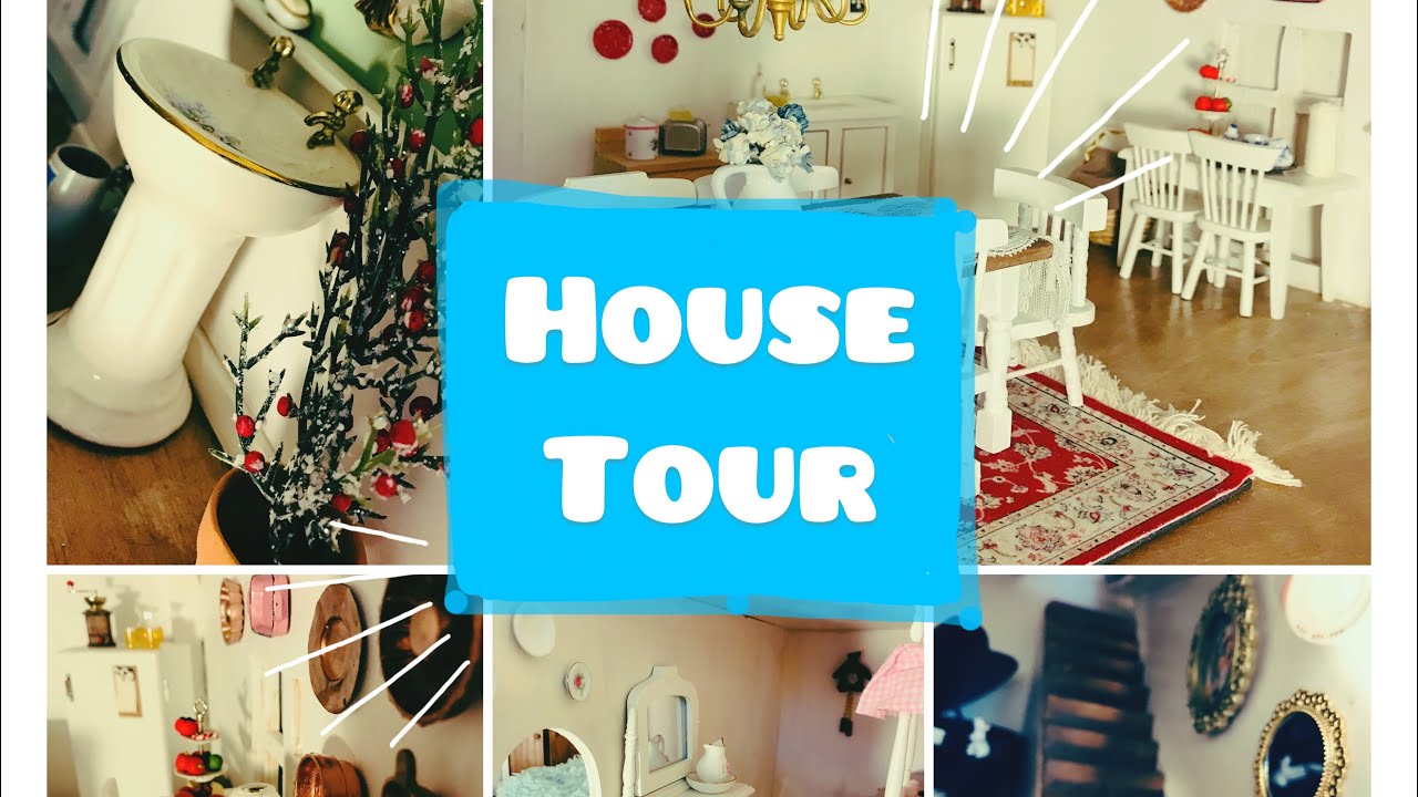 FULL HOUSE TOUR! ANGELINA MOUSELING VLOG#miniature - YouTube