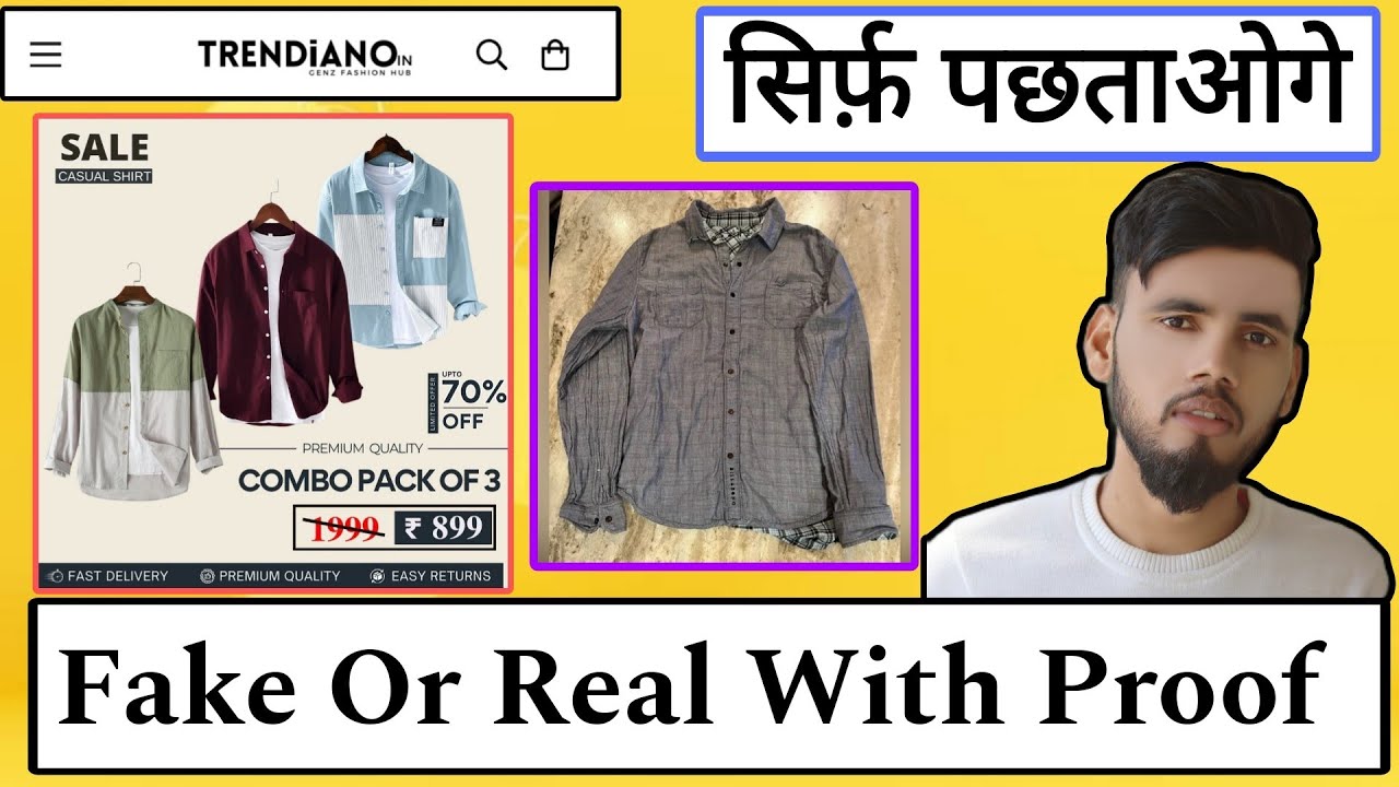 Trendiano Shirt Review | Trendiano Real Or Fake | Trendiano Review ...