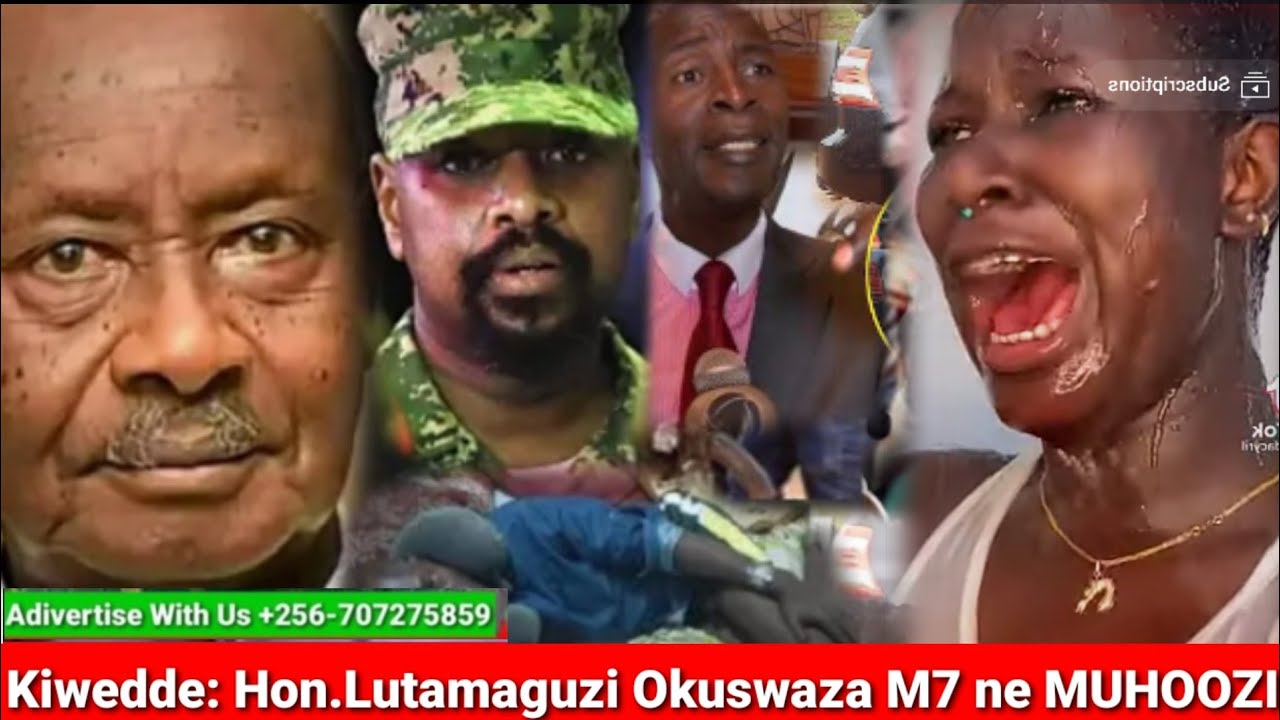 Kiwedde: Hon.Lutamaguzi Okuswaza M7 ne Gen MUHOOZI Ono Kagabo Mukene ...