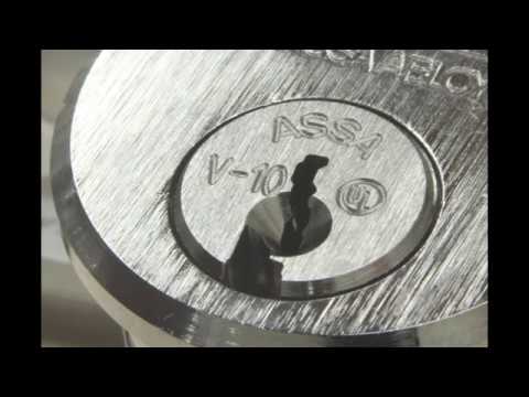 A Close(!) Look At ASSA High Security Locks - YouTube