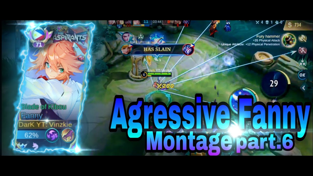 Agressive Fanny Montage Freestyle Cable| Fanny Mlbb - YouTube