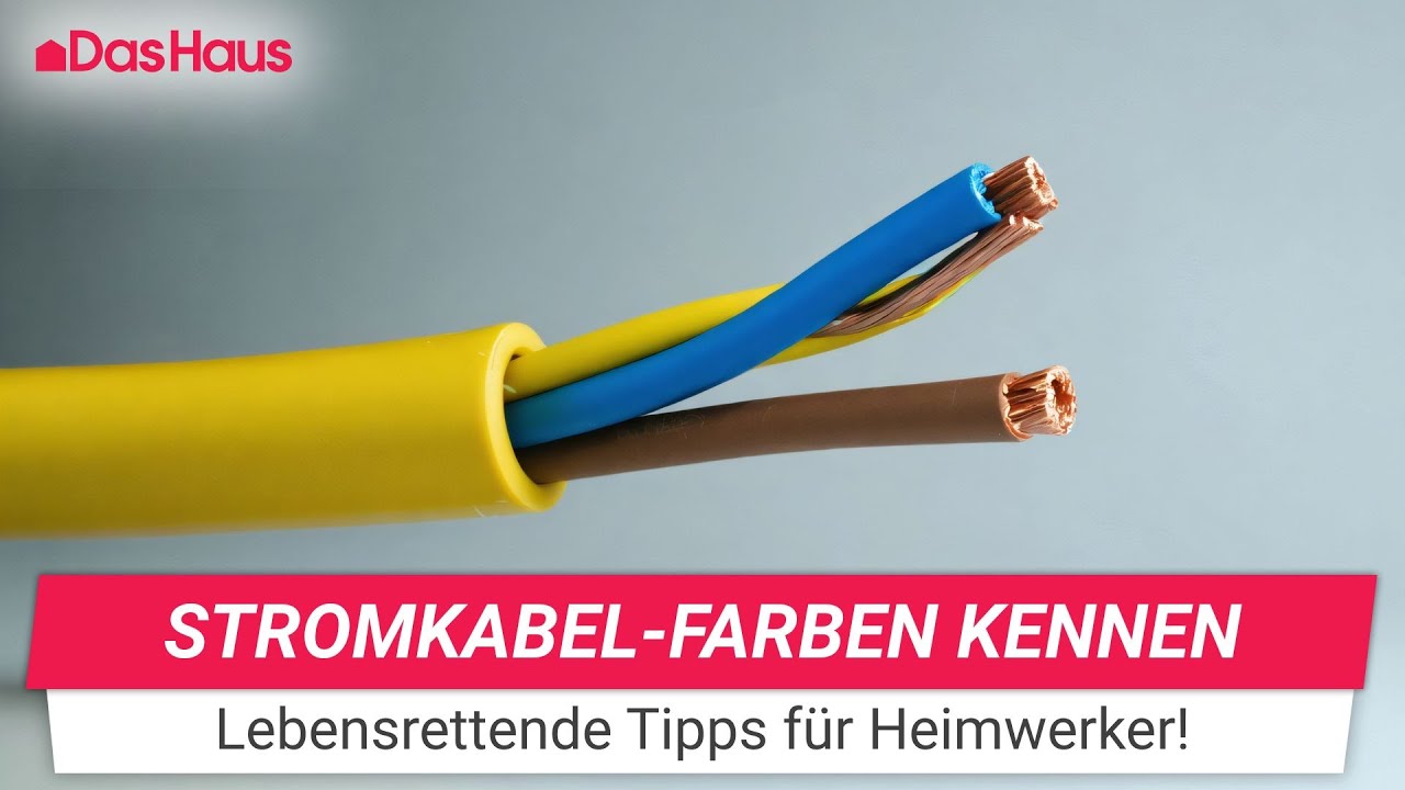 Stromkabel Farben erklärt: Bedeutung, Sicherheit & Anschluss-Tipps für ...