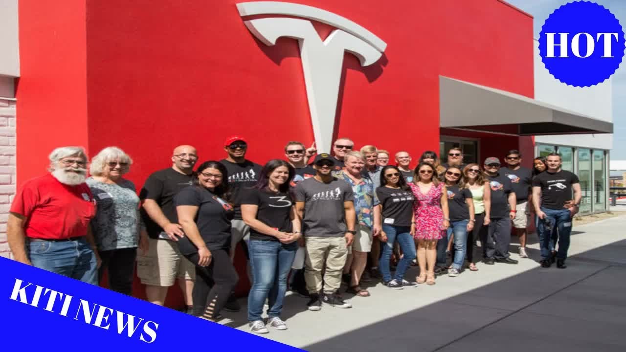 Tesla owners takeover largest Supercharger in the US in electric ...