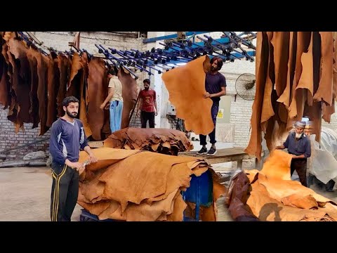 200 Years Ago How Leather Was Produced | Process From Cowhide to ...