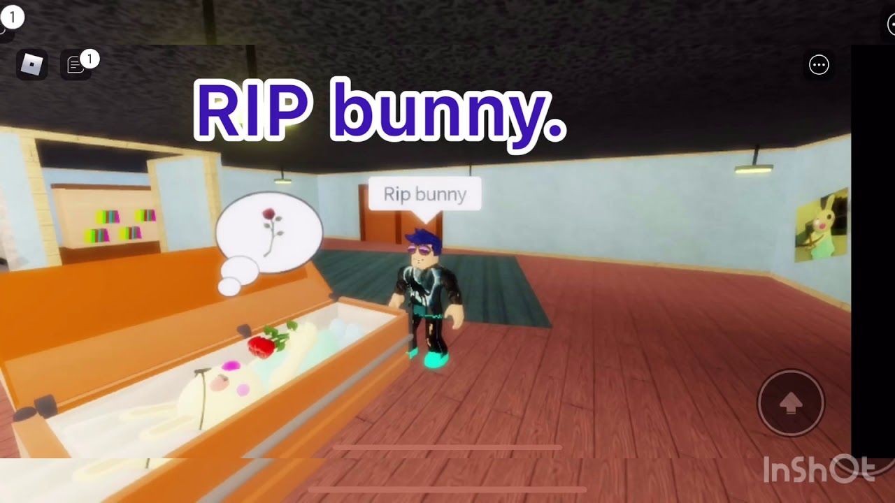 I playing bunny funeral :( rip bunny - YouTube