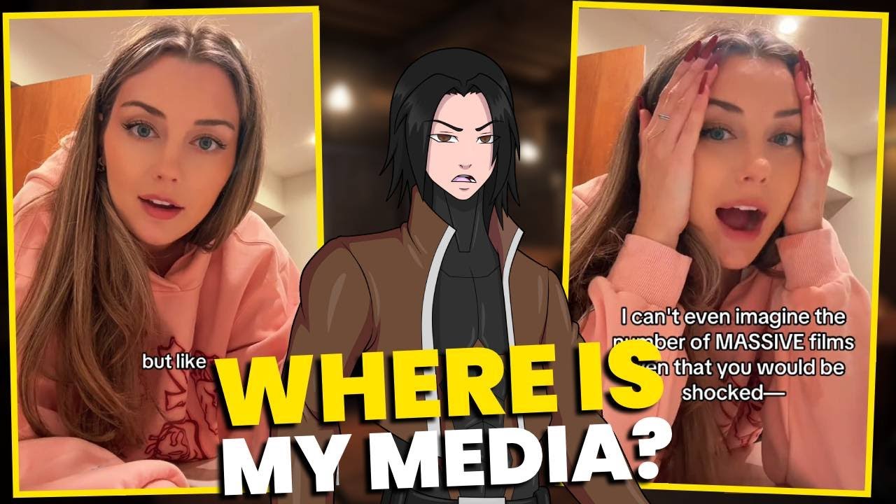 Gen Z Woman Is SHOCKED To Find That Physical Media Is GONE - YouTube