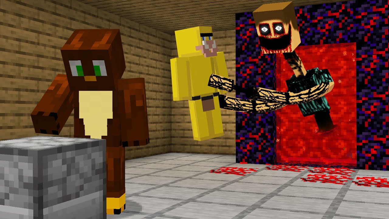 Hunted by Minecraft's Most Disturbing HORROR Mod - YouTube