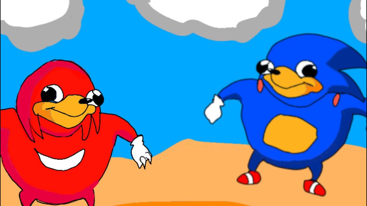 Uganda knuckles vs Uganda Sonic (test) - YouTube