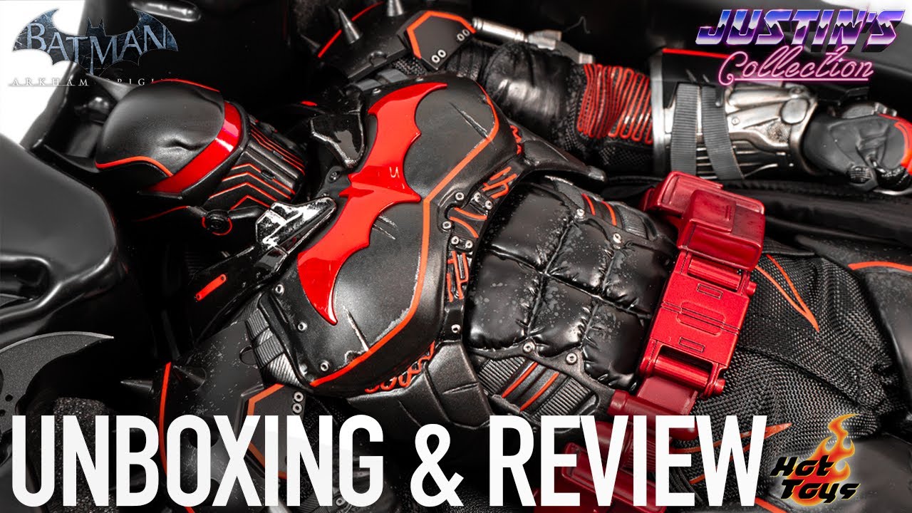 Hot Toys Hellbat Batman Arkham Origins XE Suit Unboxing & Review - YouTube
