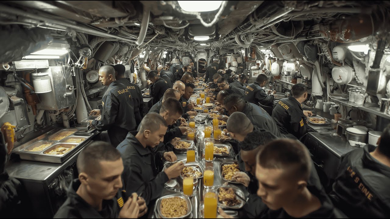 How Submarine Sailors Eat, Sleep & Survive for 3 Months Underwater ...