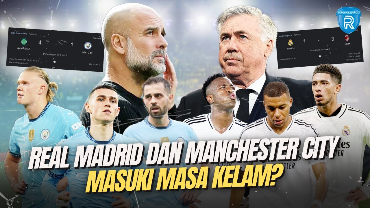 Frustasi Berat, Nelangsa Real Madrid dan Manchester City saat Para Rival Sedang On fire - YouTube