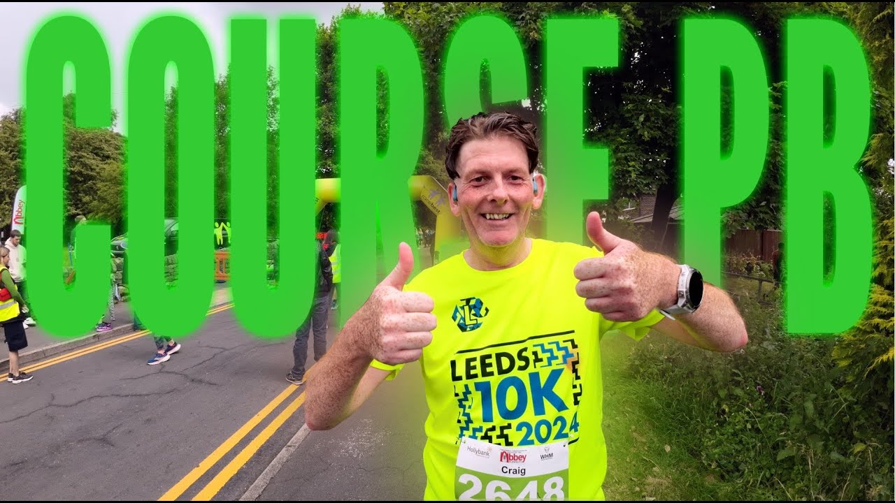 Eccup 10 Race Leeds Course Pb Mile By Mile Vlog Youtube