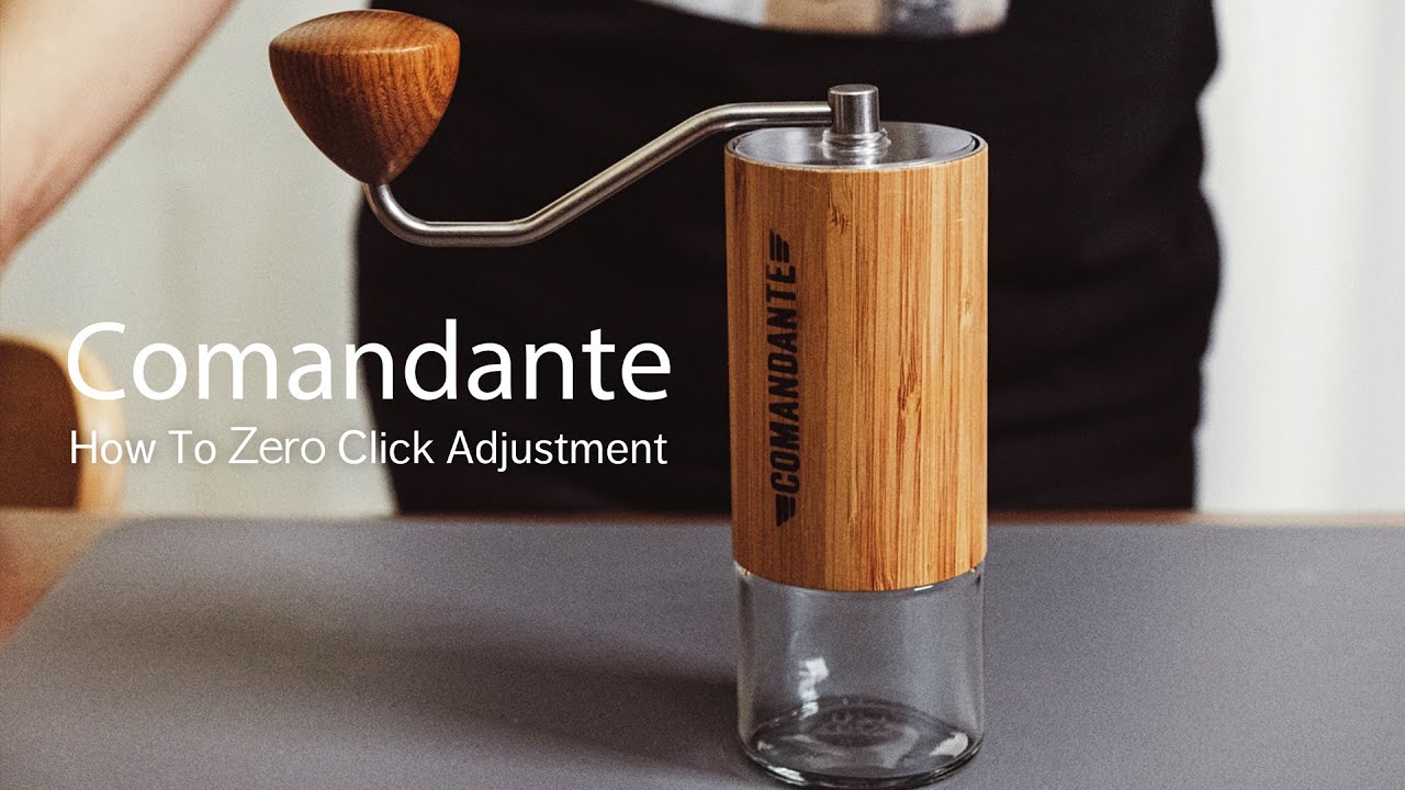 코만단테 0점 조정방법 / Comandante Zero Click Adjustment - YouTube