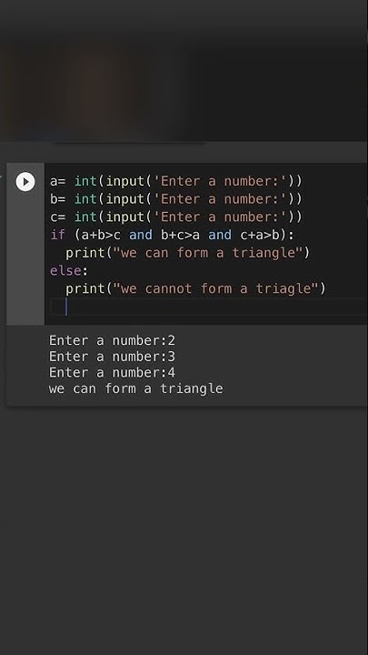 Python for math tutorial_6(‘ triangle inequalities’) - YouTube