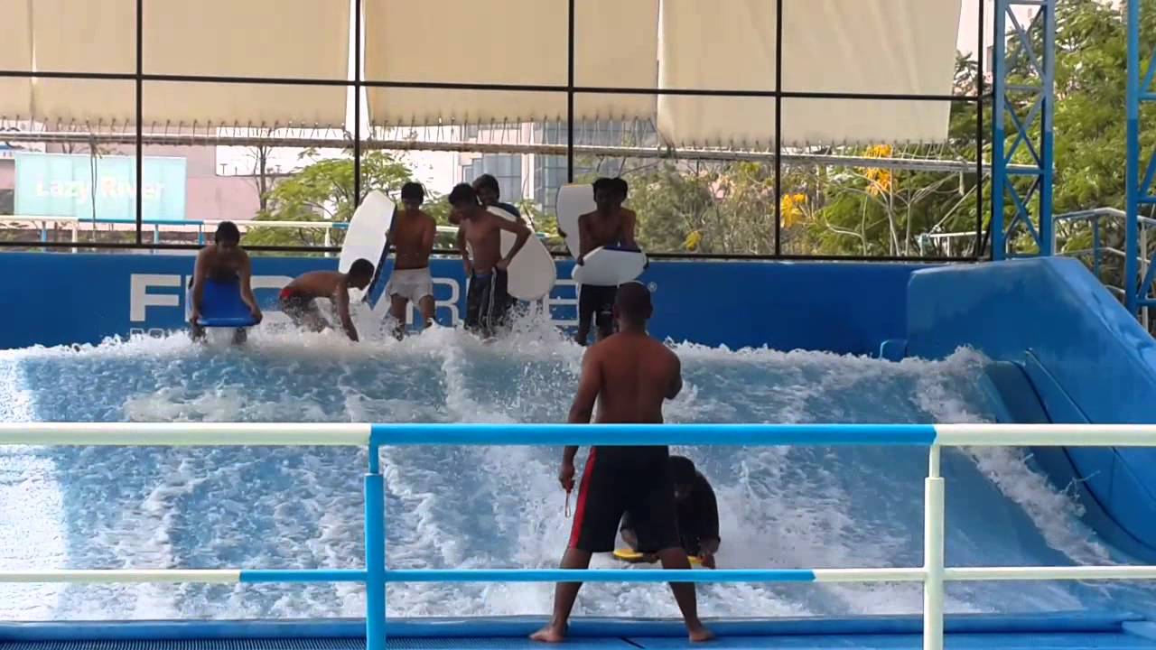 surfing at Leonia 1 - YouTube