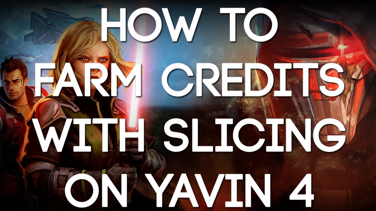 SWTOR - How to farm credits with slicing [Yavin 4] - YouTube