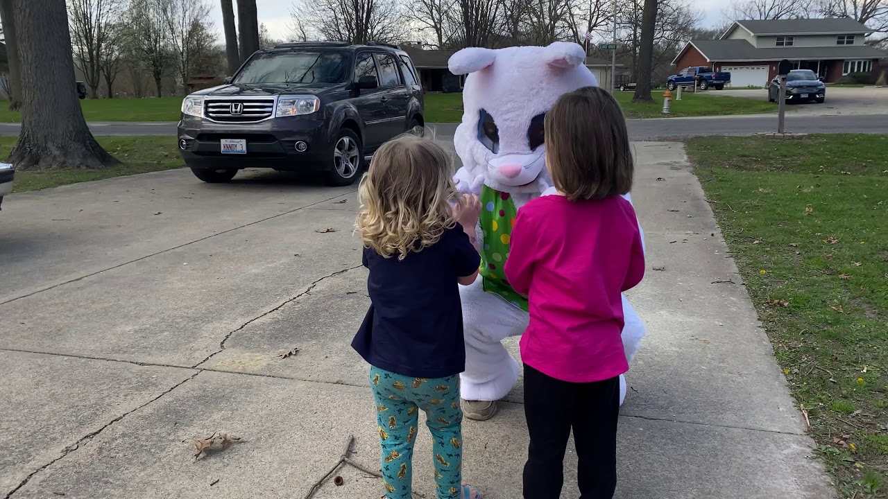 Easter Bunny Visit - YouTube