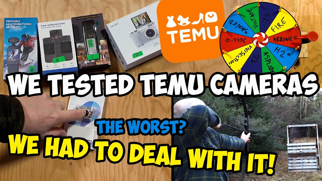 Testing Temu Cameras and Starting a new Video Series Idea - YouTube