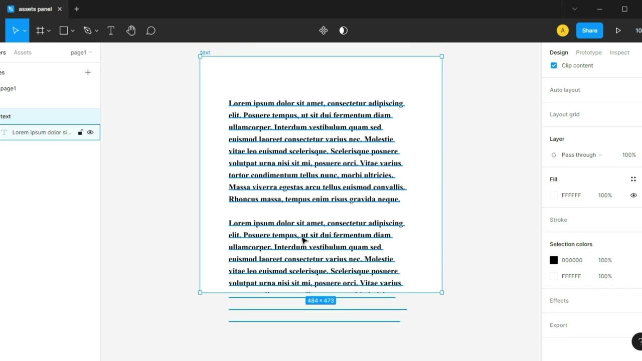 How to use text tool / object in Figma? - YouTube
