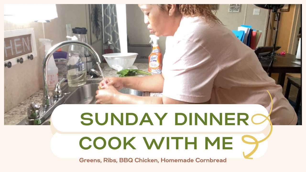 SUNDAY DINNER COOK WITH ME | VAUGHN FAMILY TV - YouTube