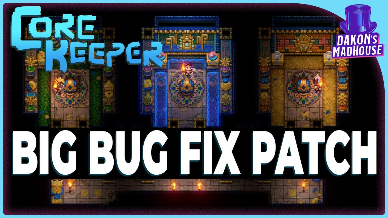 New Patch Corrects Several Game Breaking Bugs | Core Keeper 1.0 - YouTube