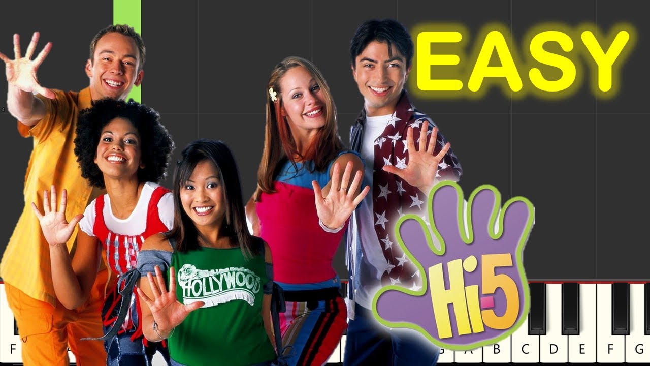 Ready or Not - Hi 5 USA Piano Tutorial - YouTube