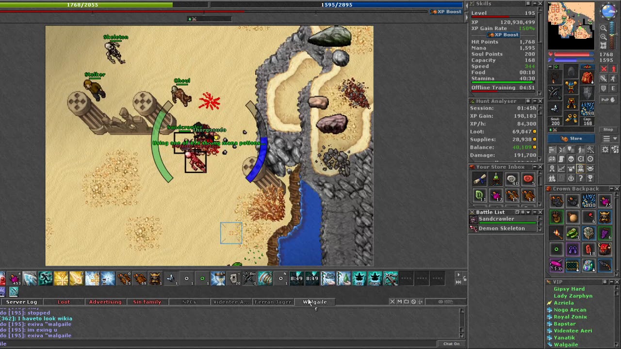 Tibia - Lightbearer Event - Drefia & Ankrahmun basin - YouTube