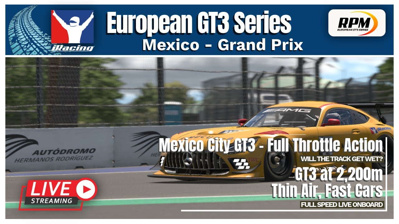 RPM European GT3 Series Season 16 Round 3 - YouTube